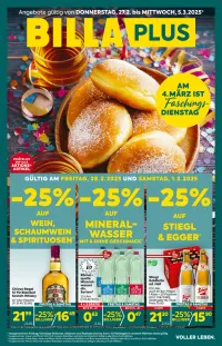 Billa Flugblatt 27.02.2025 Vorschau: Angebote ab Donnerstag