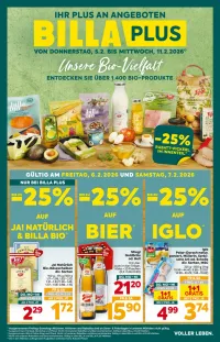Billa Flugblatt 12.02.2026 Vorschau: Angebote ab Donnerstag