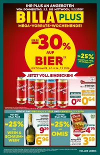 Billa Flugblatt 12.03.2026 Vorschau: Angebote ab Donnerstag
