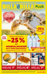 Billa Flugblatt 05.06.2025 Vorschau: Angebote ab Donnerstag